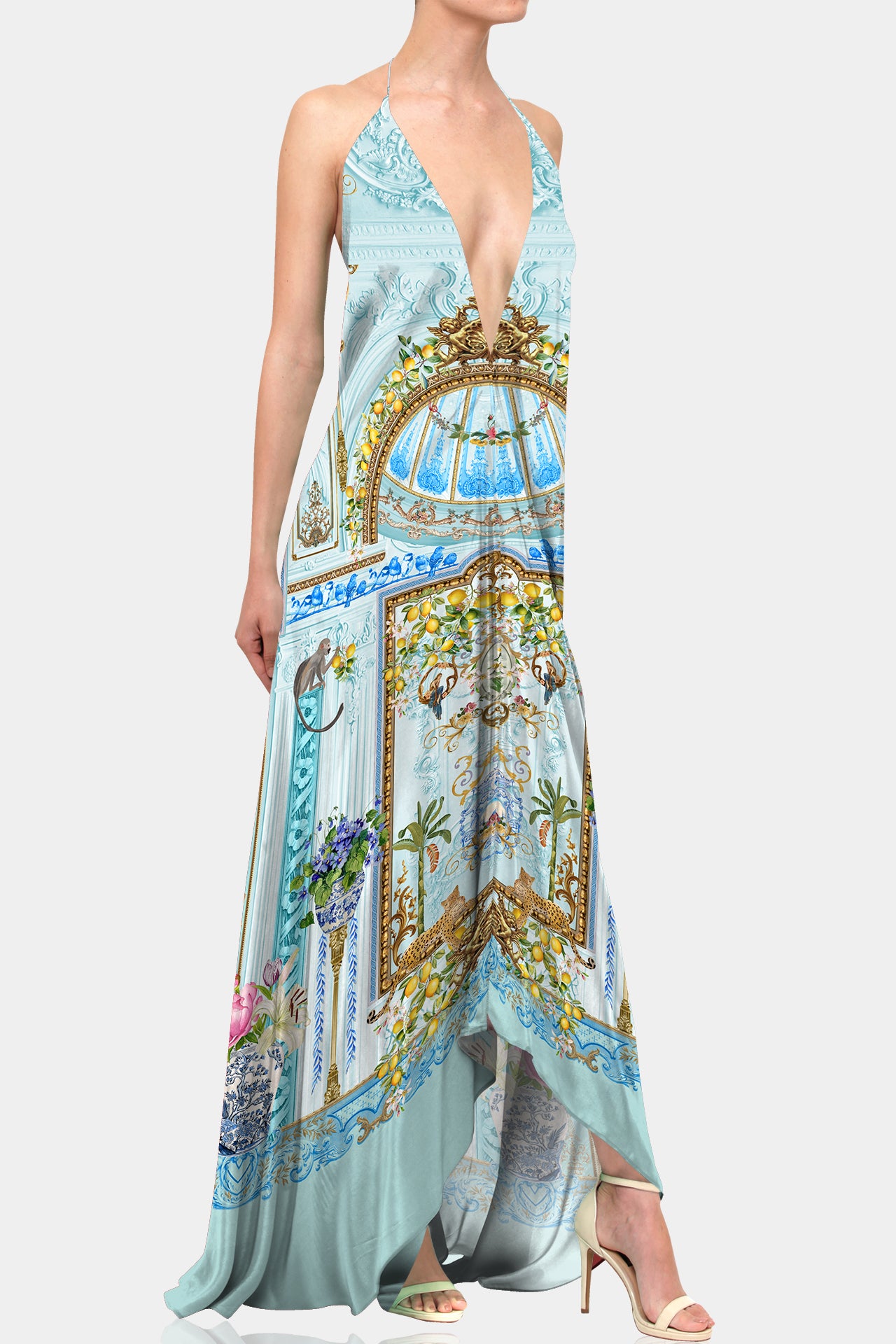 Designer Long Dress | Elegant Maxi Dresses - Shahida Parides