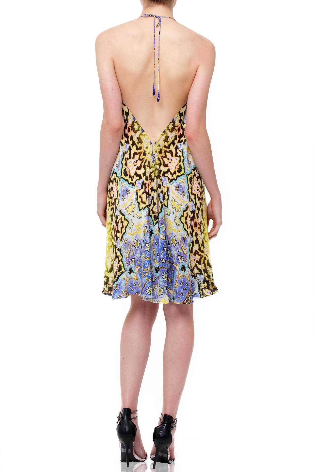 Designer Deep Purple Mini Dress | Cute Mini Dresses | Shahida Parides