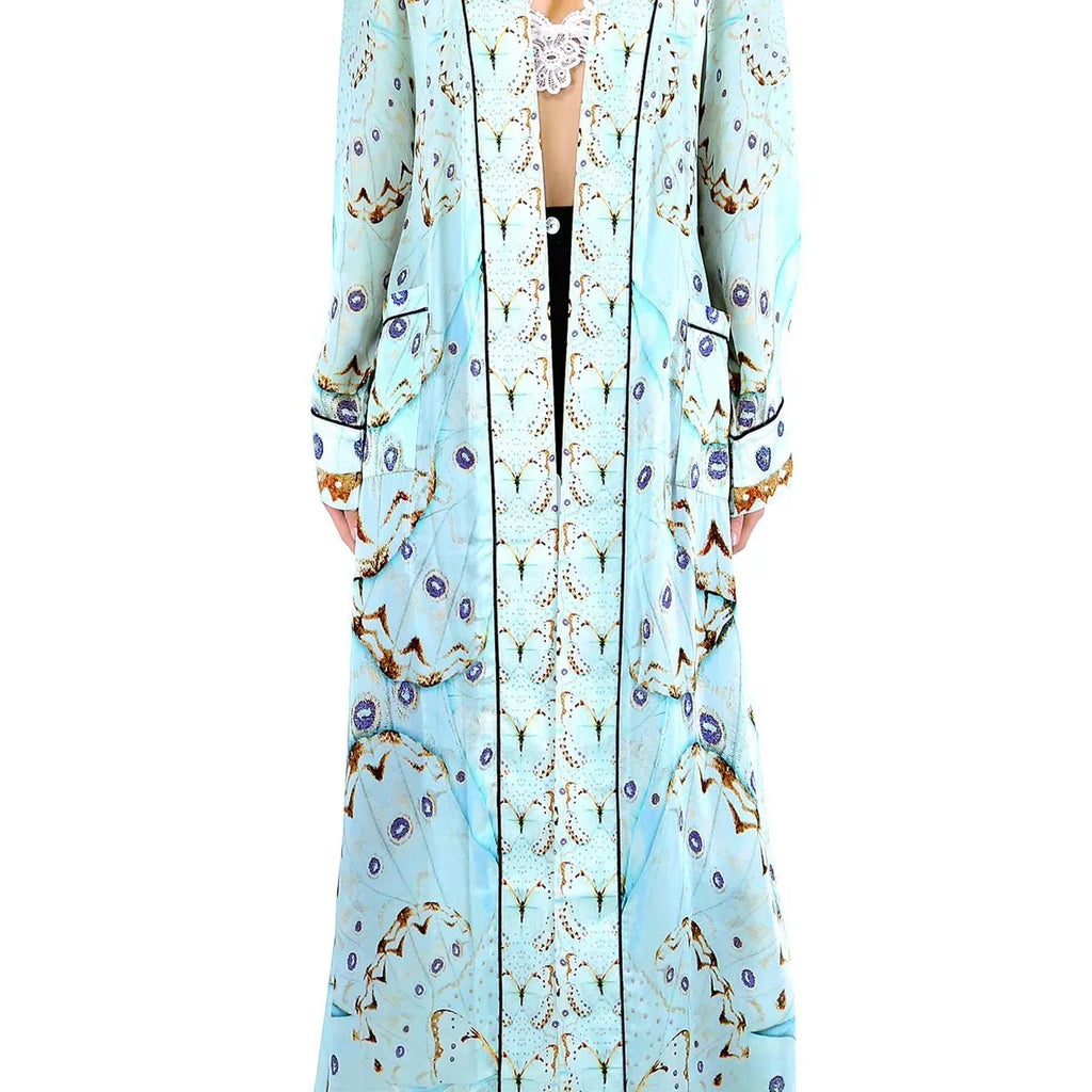 Womens Designer Silk Robes | 2021 Satin Robe Dress Silk Robes & Duster ...