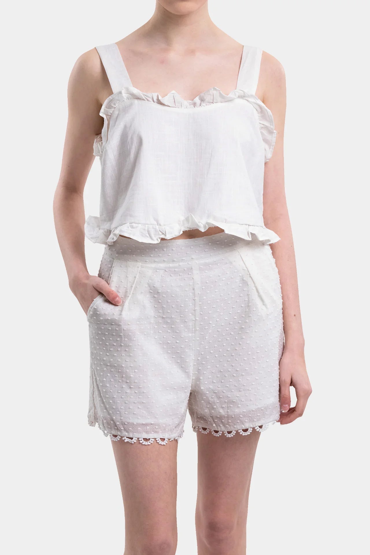 Bestseller 20+ White Lace Ruffle Top for Summer | Sexy Women Tops ...