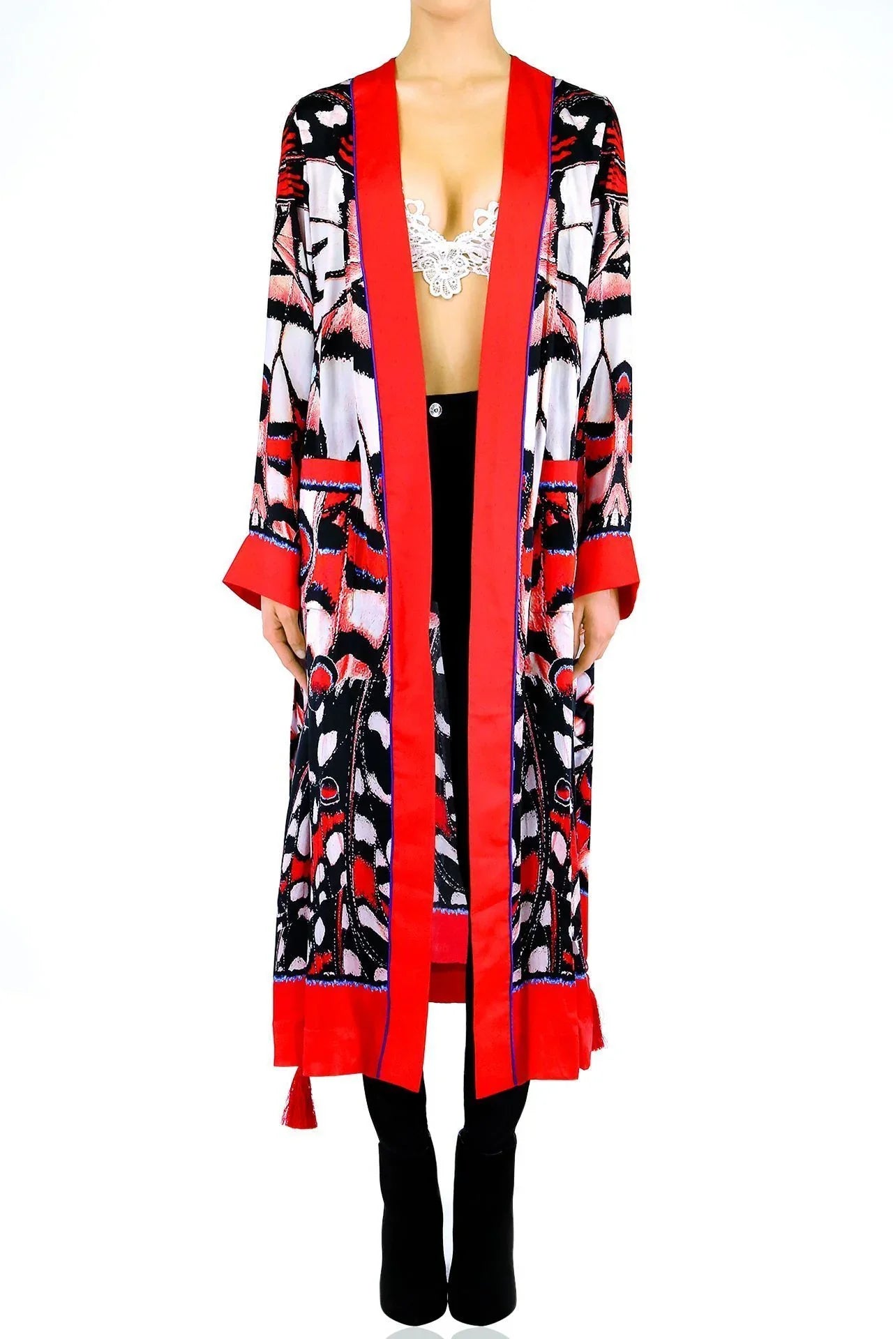 Womens Kimono Robe - Designer Robe Dress - Kyle Richards Robe Dress ...