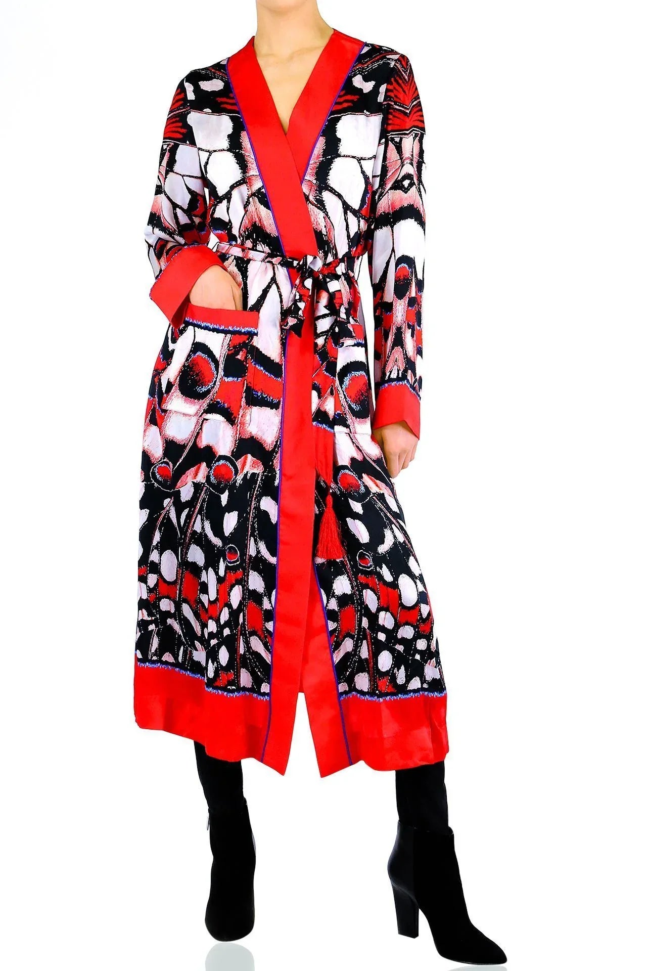 Womens Kimono Robe - Designer Robe Dress - Kyle Richards Robe Dress ...