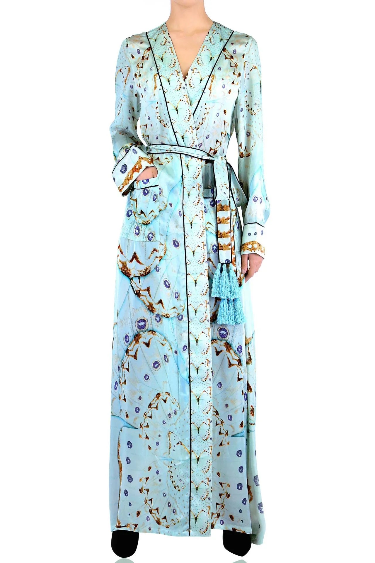 Womens Designer Silk Robes | 2021 Satin Robe Dress Silk Robes & Duster ...