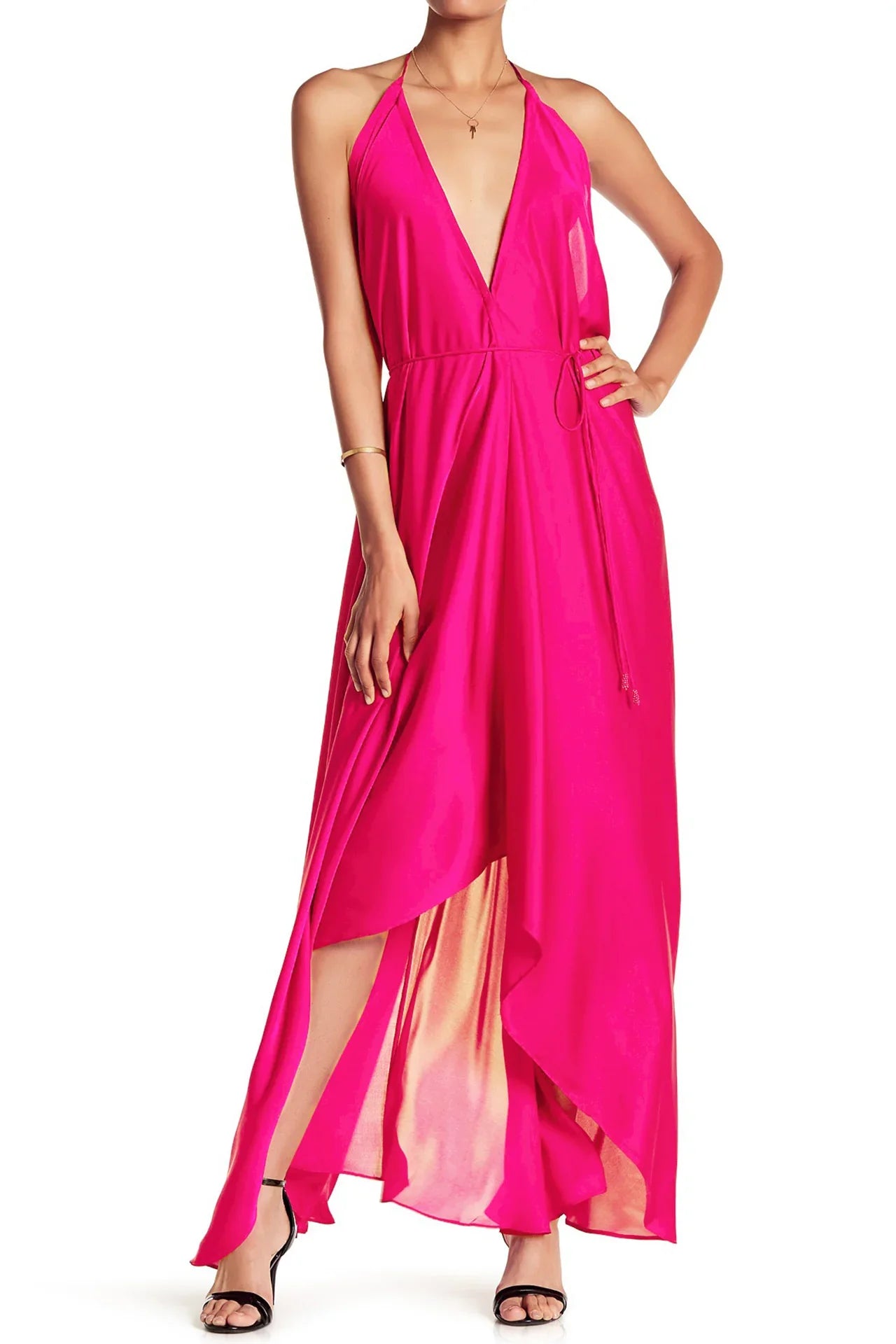 Fuchsia Wedding Dress for Women | New Look Dress | Fuchsia Dress ...