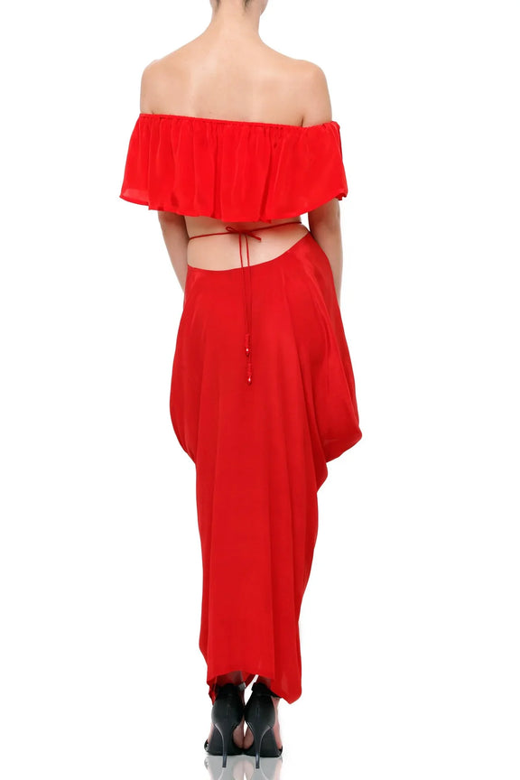 Women's Tops & tunics | Designer Tops for Women { Red Crop Top ...